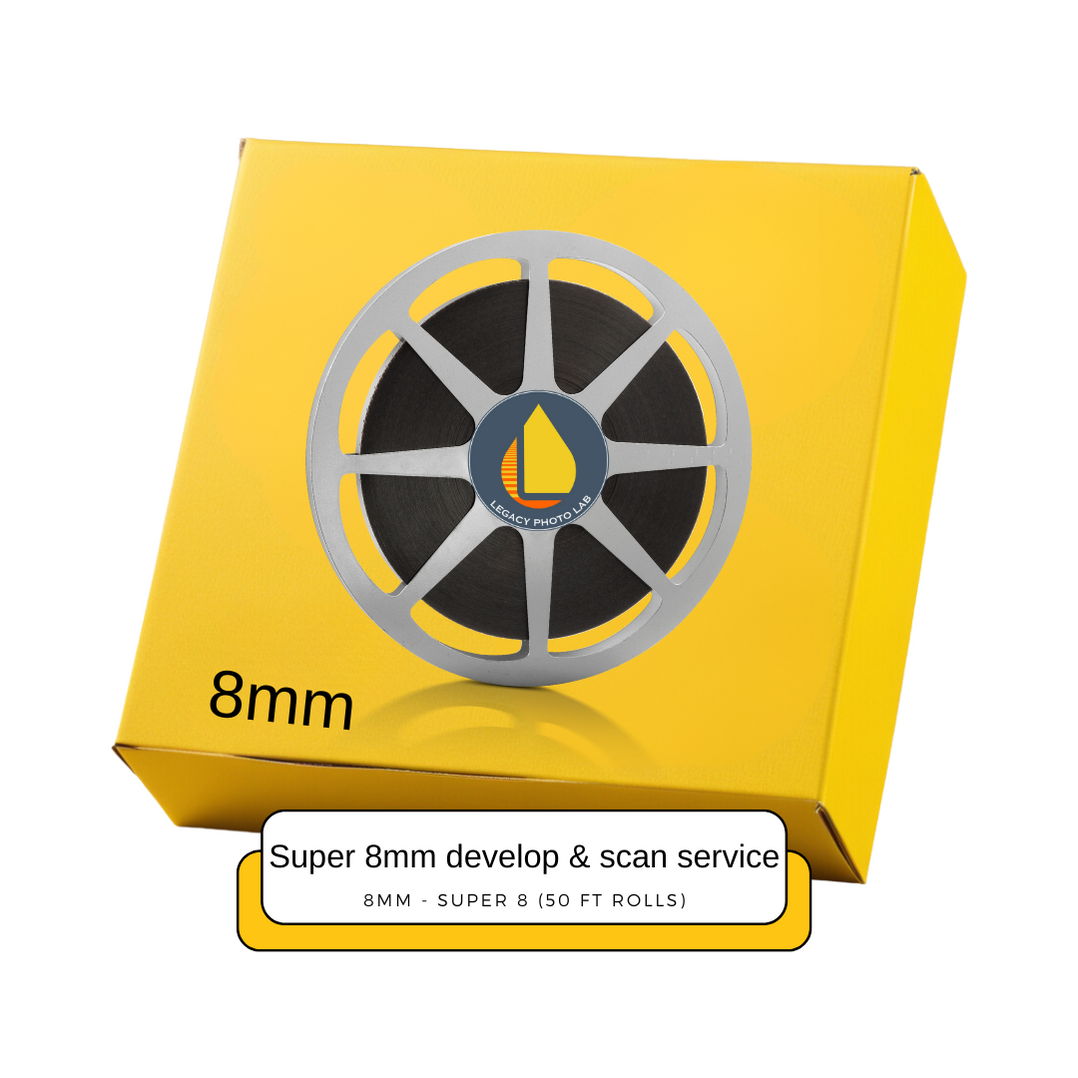 SUPER 8 FILM (50 FT ROLLS) / Develop and Scan Service - Super 8mm ...