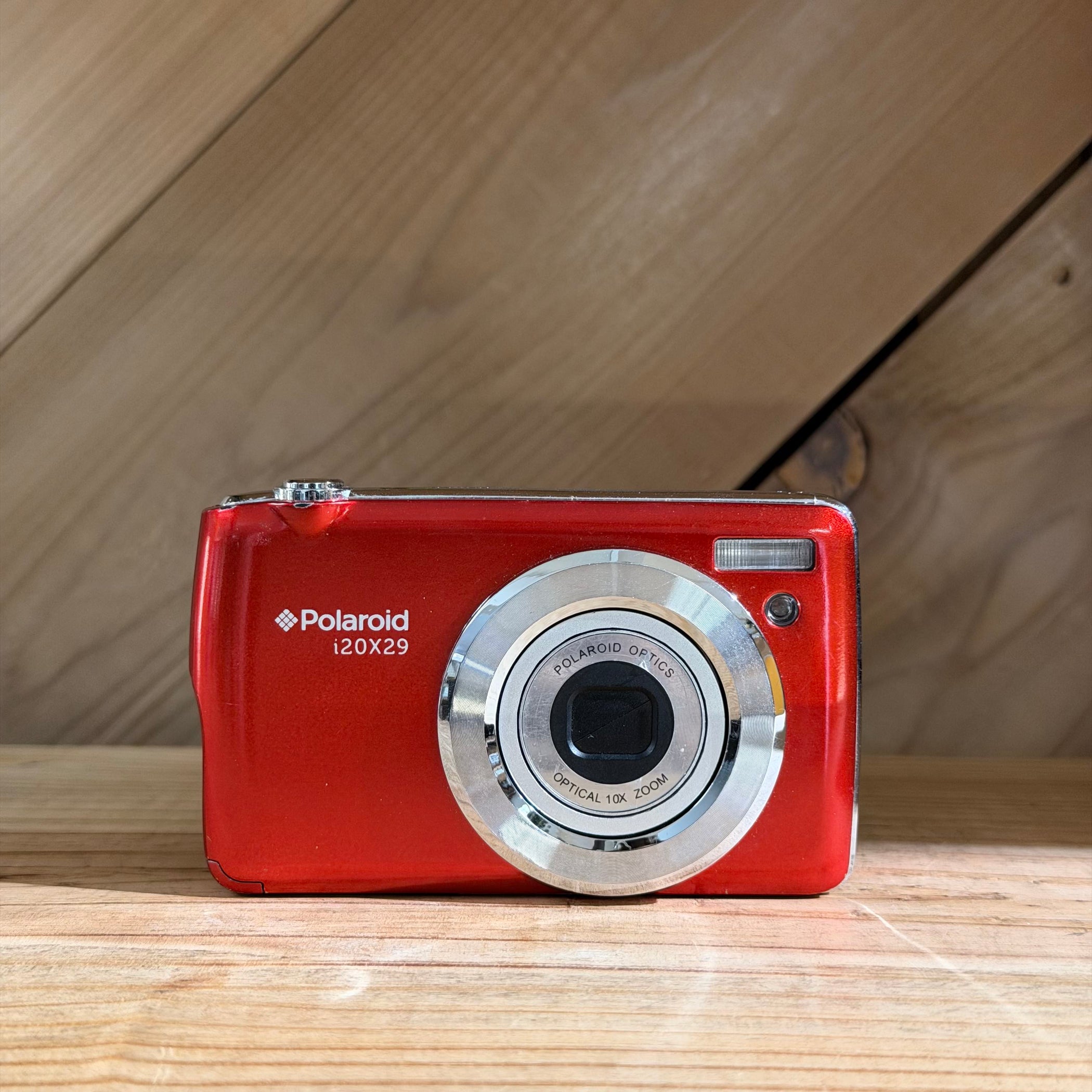 Red Polaroid i20x29 Digital Camera – 10x Optical Zoom — Legacy Photo Lab