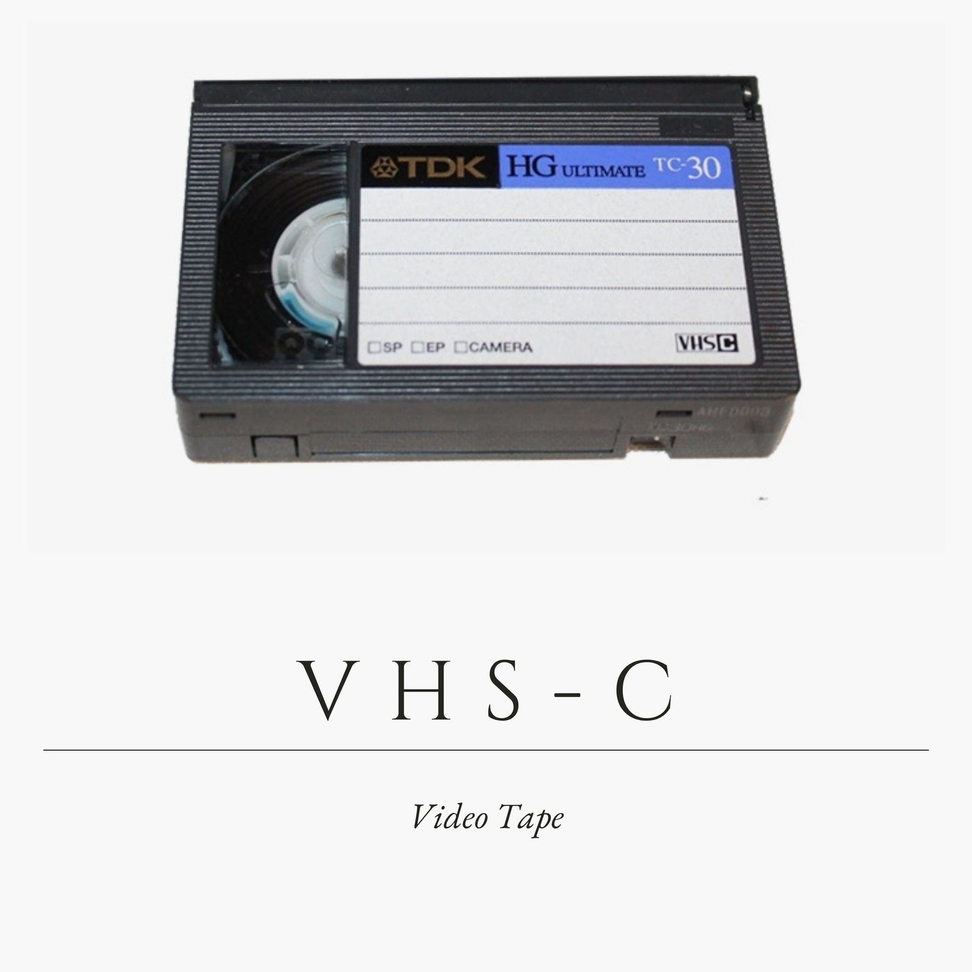 VHS-C Video Tape Digitizing — Legacy Photo Lab